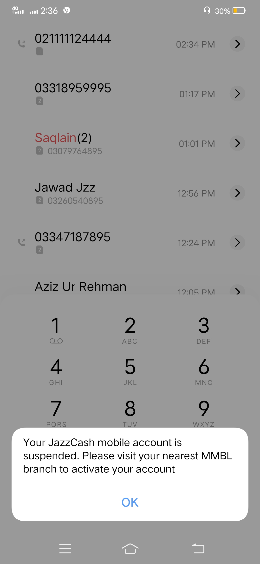 Jazzcash account recovery | Complaint.pk